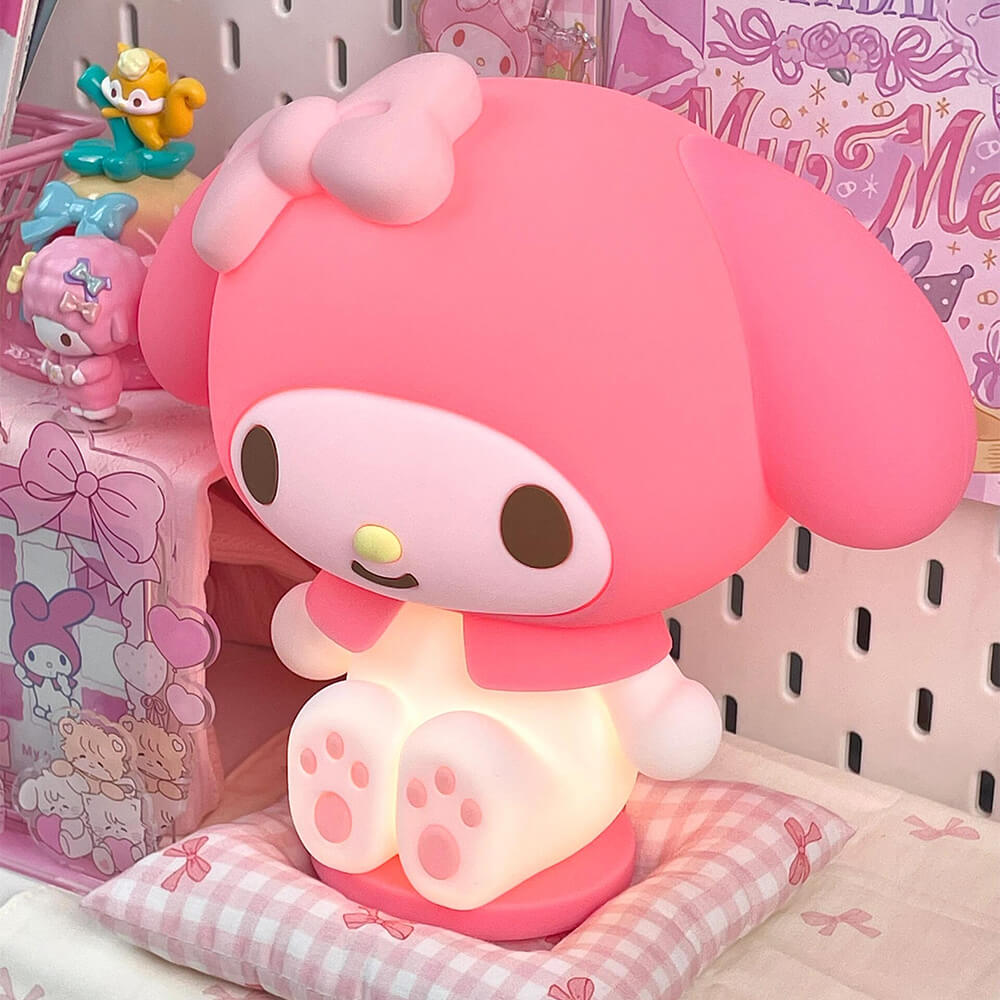 My Melody Squishy Pat Night Light – Tap, Adjust, Recharge – KawaiiEnvy