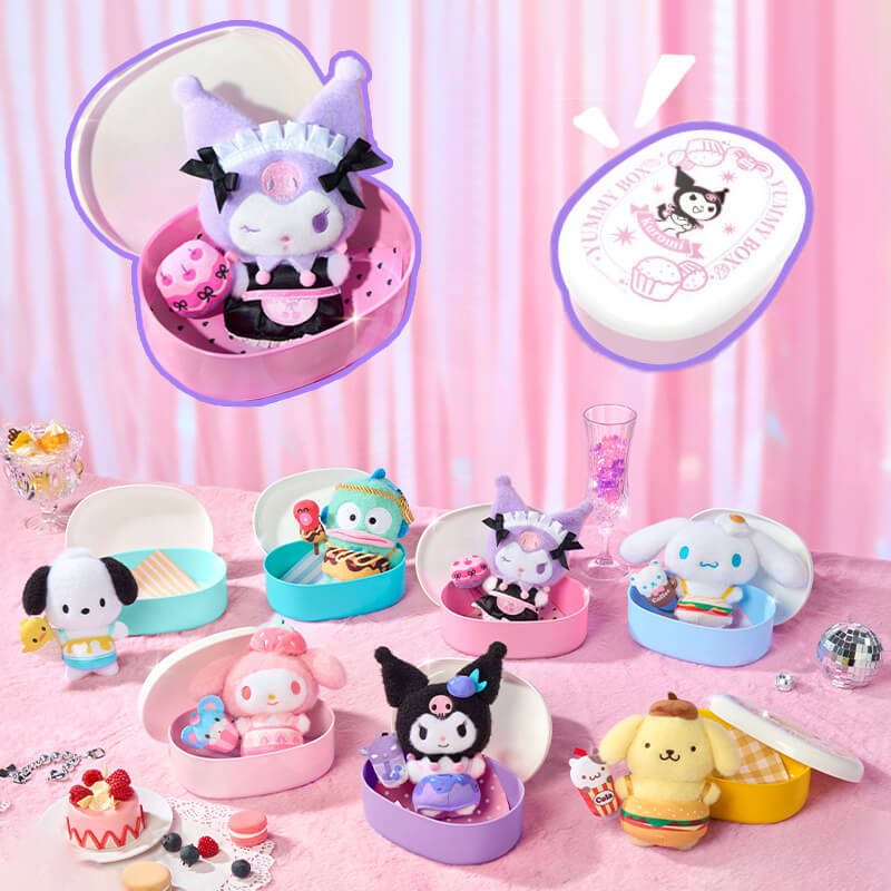 Sanrio Yummy Box Plush Doll Blind Box - DIY Outfits – KawaiiEnvy