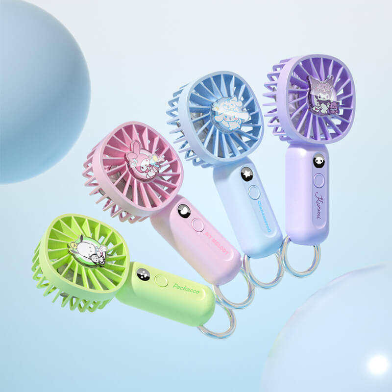 Sanrio Handheld Pocket Fan With Carabiner – KawaiiEnvy