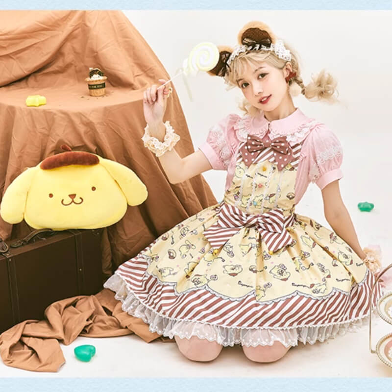 Sanrio Pom-Pom-Purin Character Lolita Dress Set – KawaiiEnvy