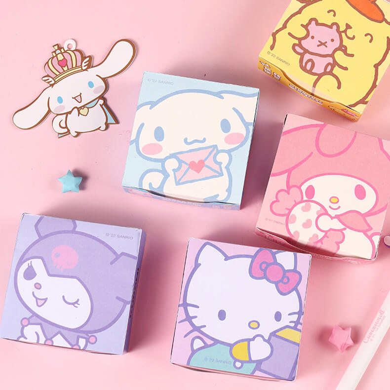 Sanrio Memo Pad Cube 250 Sheets - Kawaiienvy – KawaiiEnvy